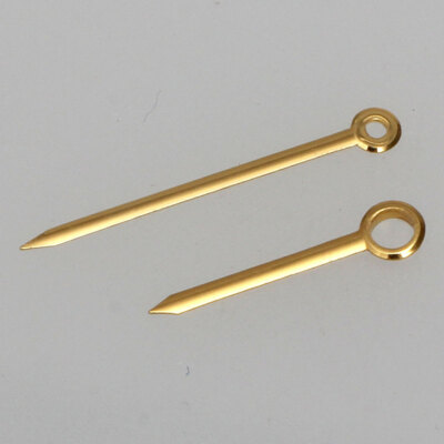 Original OMEGA hands set gold plated without insert hour minute NEW NOS ...