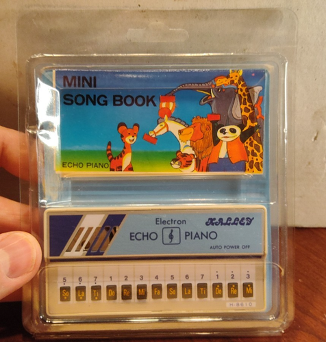 Vintage NIP Echo Electron Piano with Mini Song Book | eBay