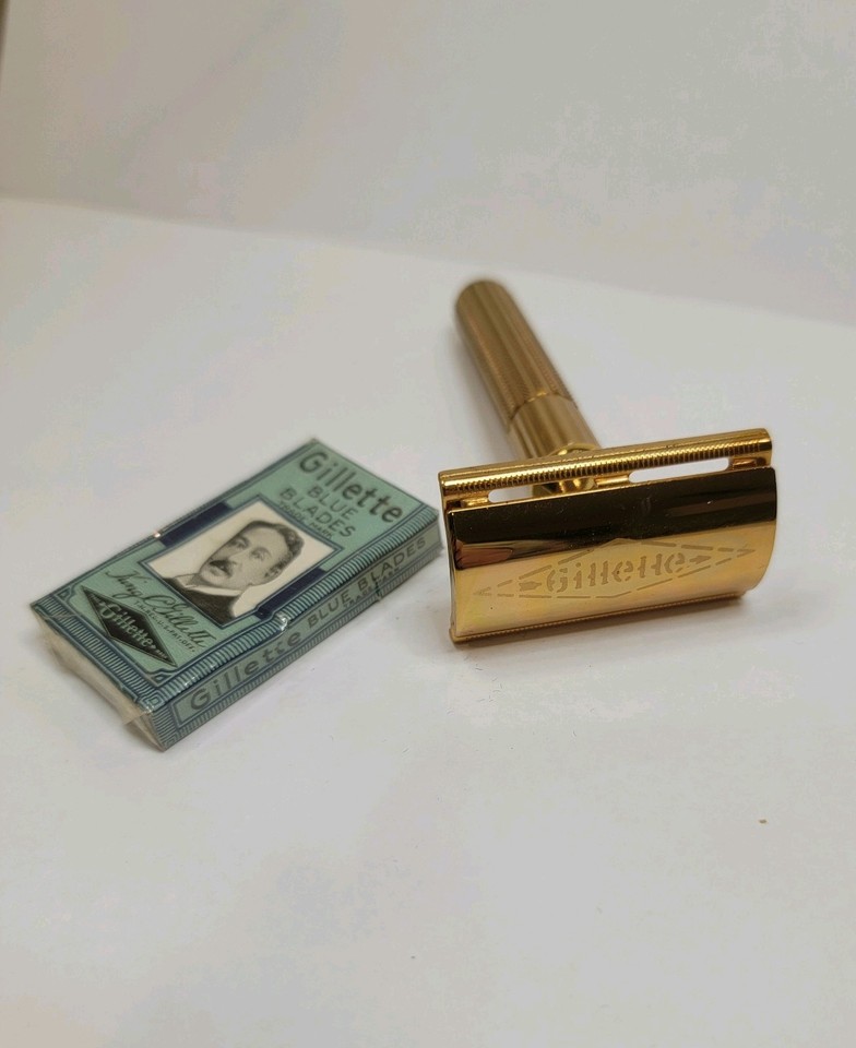 Vintage Gillette Gold Tech Razor in Box Never Used Rare Condition | eBay