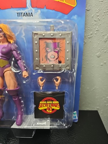 Marvel Legends Secret Wars Titania 6” Action Figure Retro Wave 1 In ...