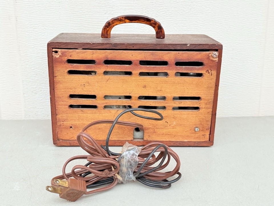 Vintage Philco Transitone Tube Radio Midget Working | eBay
