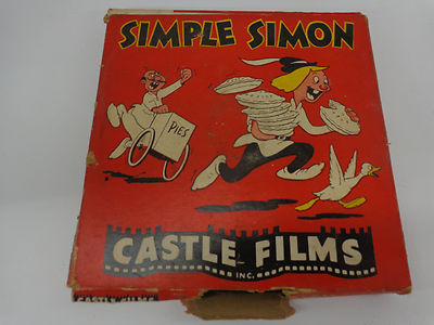 Very old 16mm "Simple Simon" movie from castle films IN ORIGINAL BOX | eBay