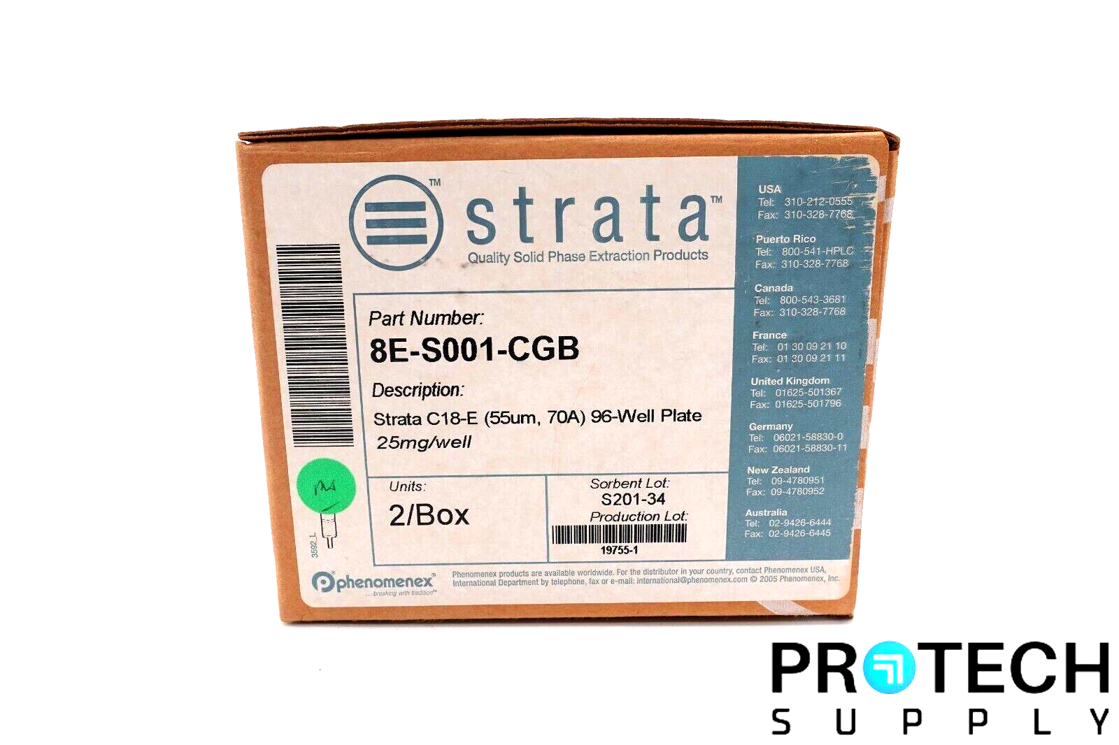 Strata 8E-S001-CGB C18-E (55 µm 70 Å) 96-Well Plate for sale online | eBay