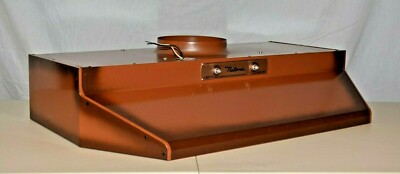 30" NUTONE Vent-A-Hood VINTAGE 7" Round Duct Colonial Copper Enamel NEW ...