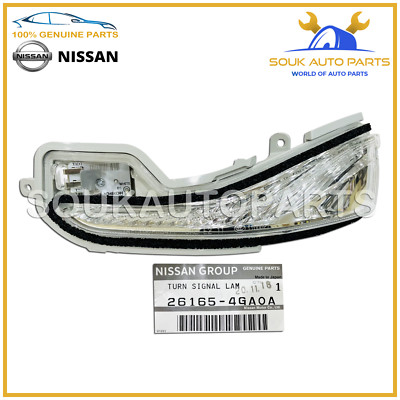 26165-4GA0A Genuine Nissan TURN SIGNAL LAMP ASSY, LH 261654GA0A OEM | eBay