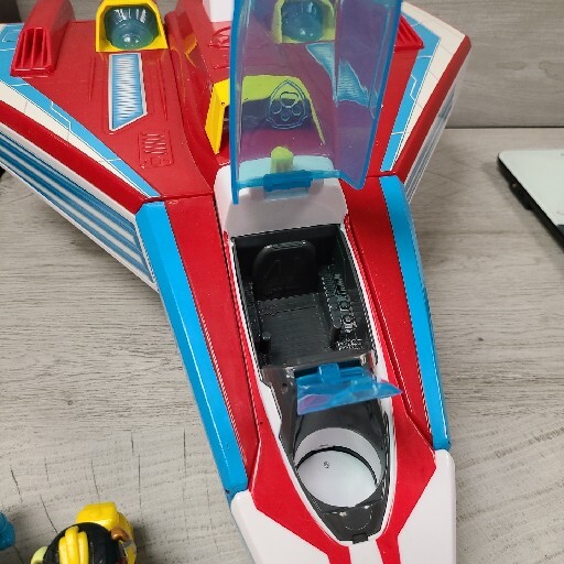 Paw Patrol 6053097 Mighty Pups Super Paws Mighty Jet Command Center ...