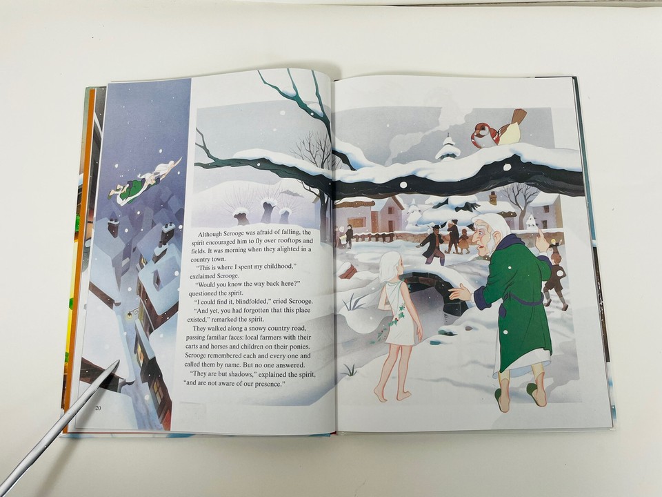 Vintage Van Gools A Christmas Carol Childrens Book Holiday Read | eBay