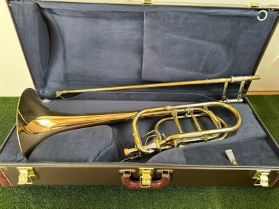 Bach 50BLG Bass Trombone double Thayer valves | eBay