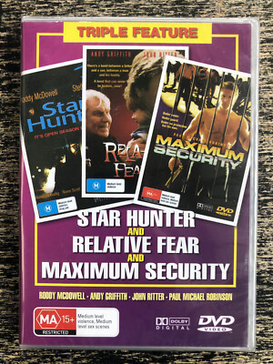 Star Hunter / Relative Fear / Maximum-Security DVD PAL Region Free BRAND NEW | eBay Australia