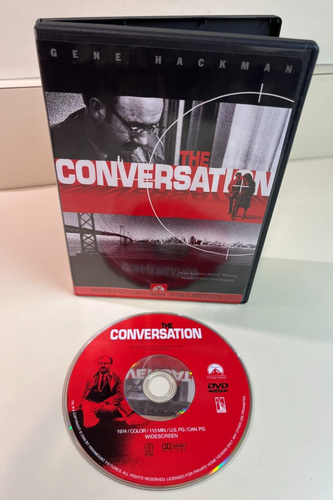 The Conversation DVD, Gene Hackman, Francis Ford Coppola, 1974 Thriller ...