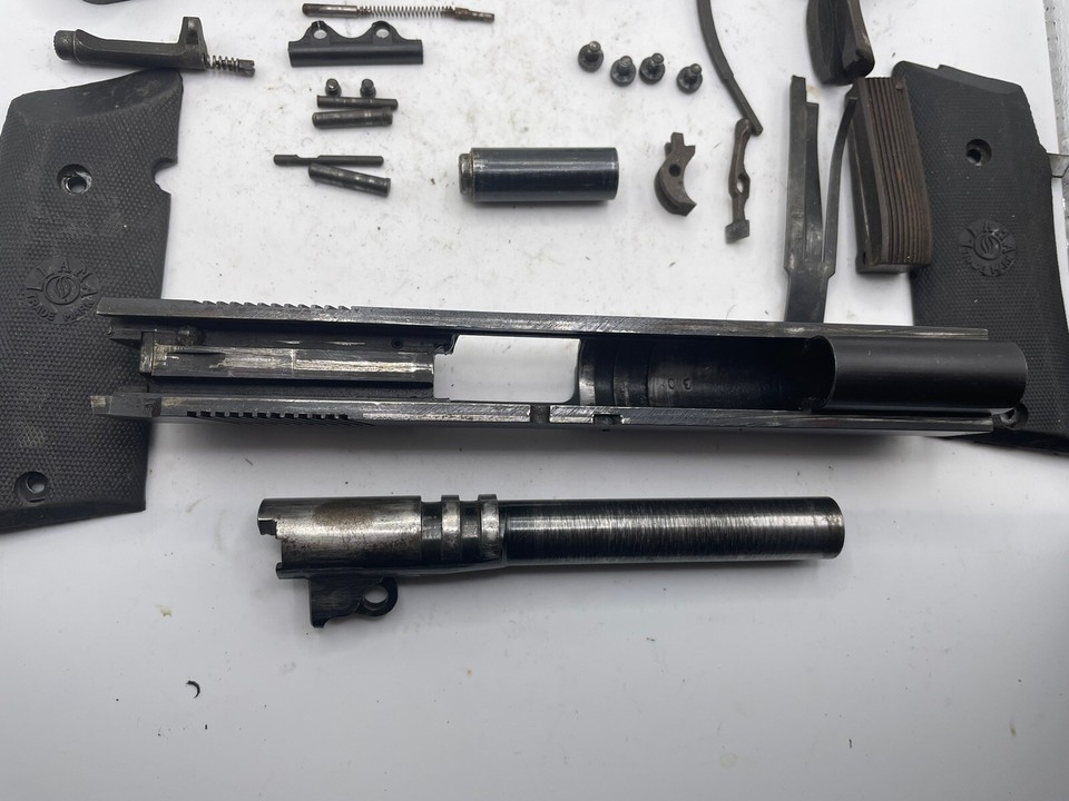Llama IX-C double stack 45 Complete Parts Slide Barrel And Lower Parts ...