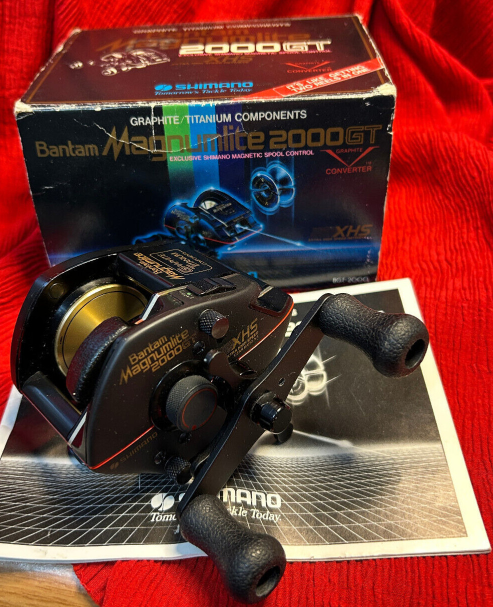 SHIMANO Bantam Magnumlite 2000GT reel + manual + box