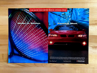 1997 Print Ad Pontiac Grand Prix Wide Track | eBay