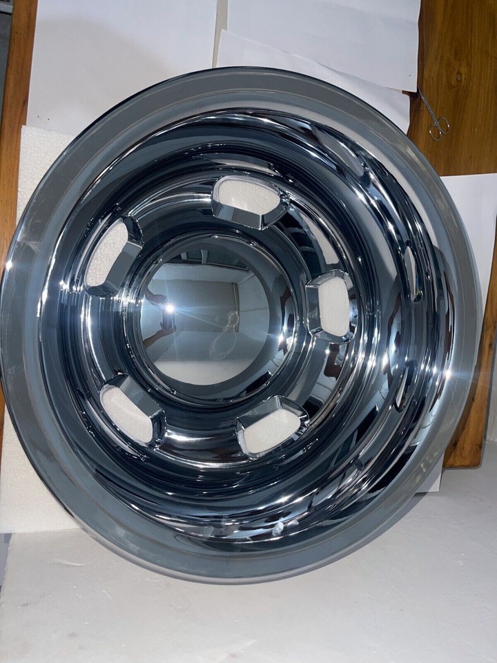 Fits Dodge 2003-18 17" Chrome Wheel Simulators Dually Wheels - Dual ...