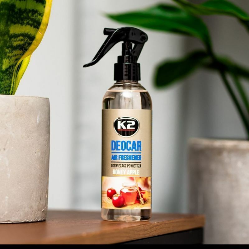 K2 DEOCAR HONEY APPLE Car Air Freshener Spray Valet Interior Home ...