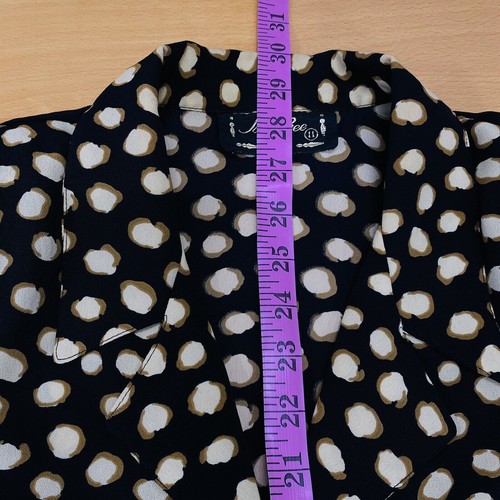 Judy Bee Women’s Top Size 11 Black Balloon Sleeve Blouse | eBay