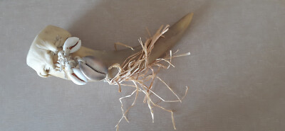 Shamanic Bull Horn Ceremonial Rattle | eBay