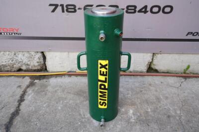 Simplex Enerpac 200 ton Cylinder 24 inch stroke Double Acting Nice Unit ...