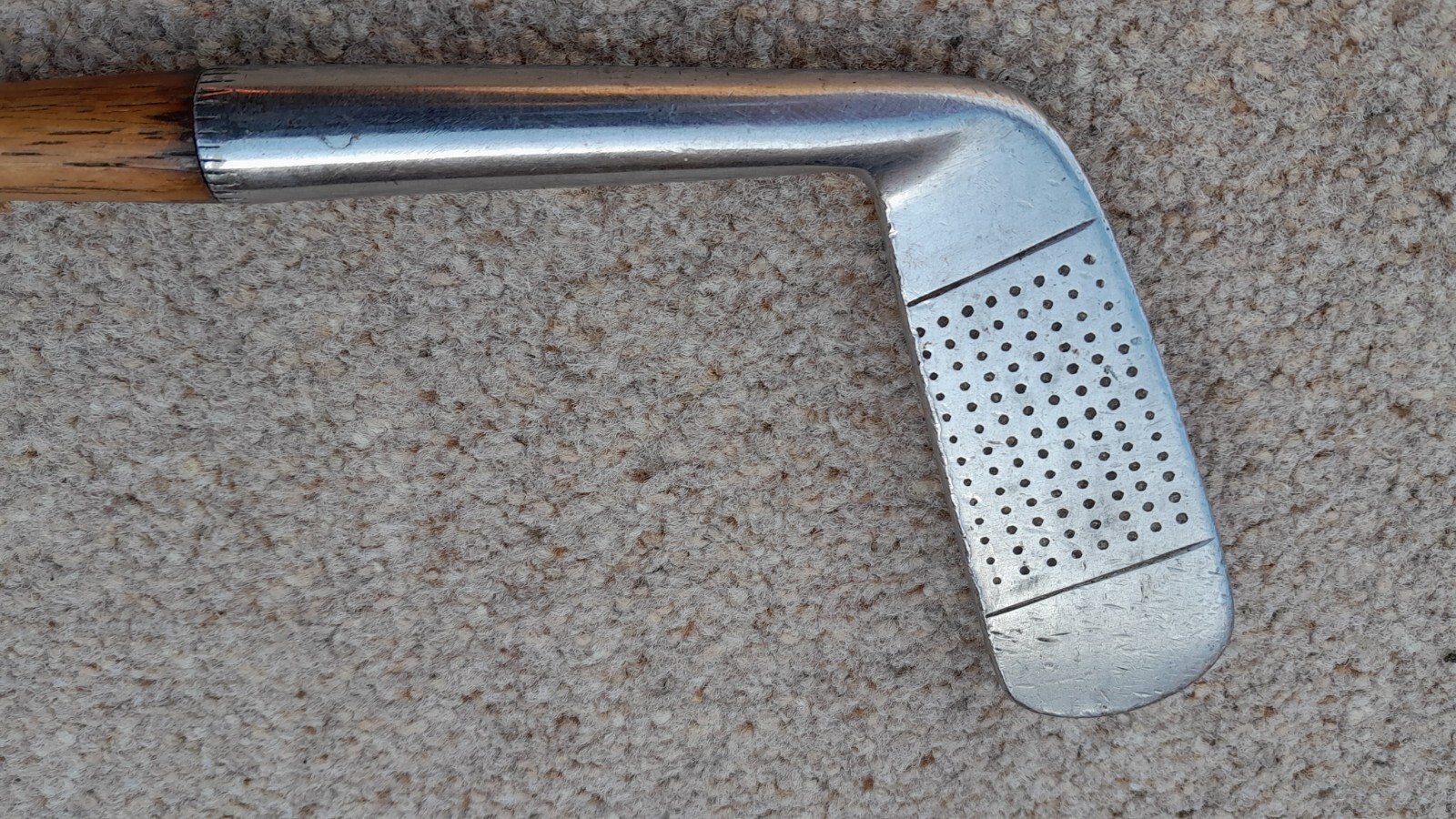 Antique Wm Gibson & Co, Kinghorn Hickory PUTTER GOLF CLUB Scotland Hand ...