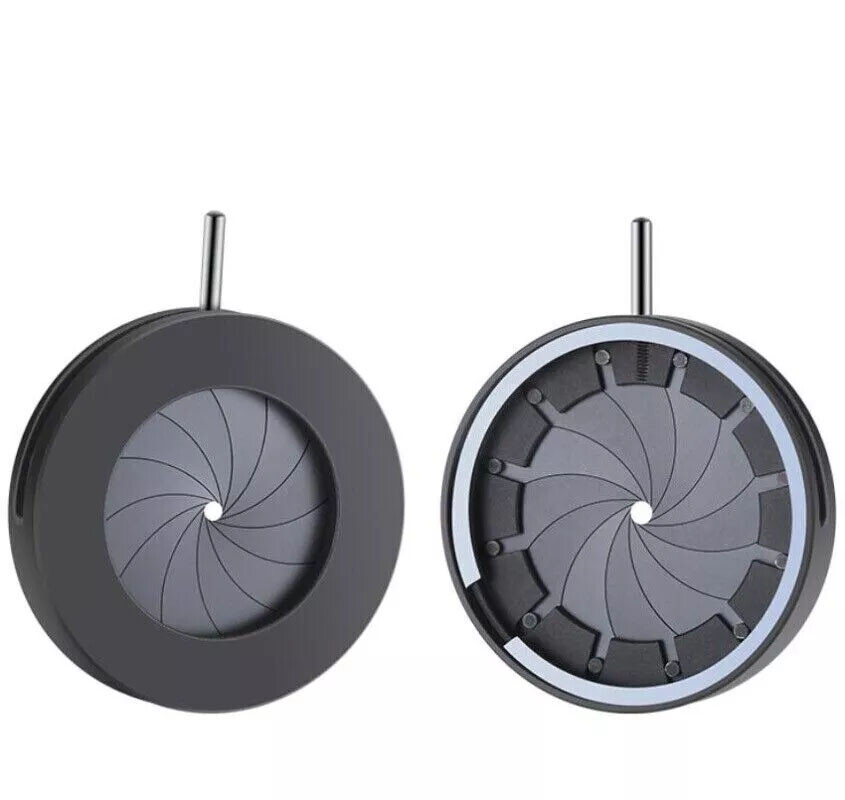 1.5-23MM Mechanical Iris Aperture Diaphragm Microscope Camera Condenser ...