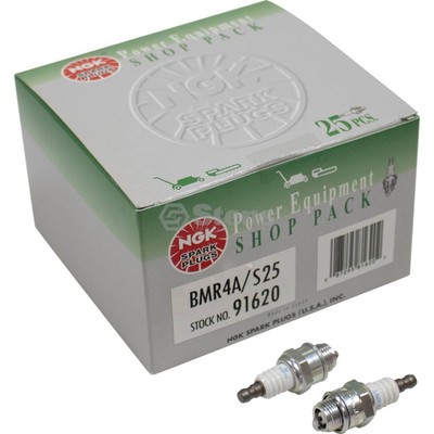 25 PK Spark Plug Shop Pack RPLS NGK 91620/BMR4A S25 Part# 130-433 | eBay