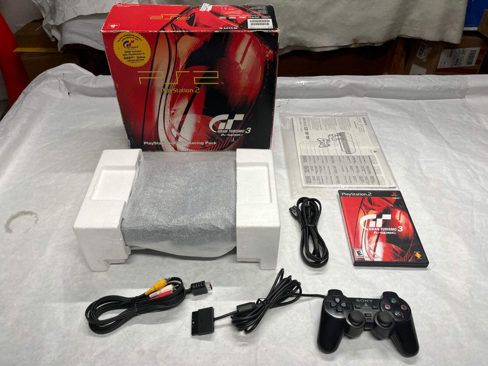 OEM Sony Playstation 2 PS2 Console System 35001 GT3 Racing Pack in ...