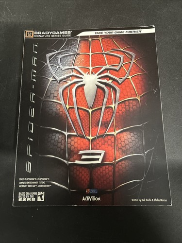Spider-man 3 Brady Games Official Strategy Guide Book With Foldout 🕷️ ...