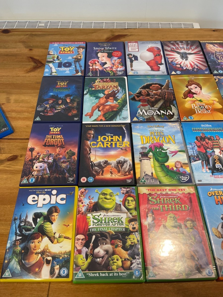 Dreamworks Disney Dvd Collection DVD Lot Disney Dreamworks & More
