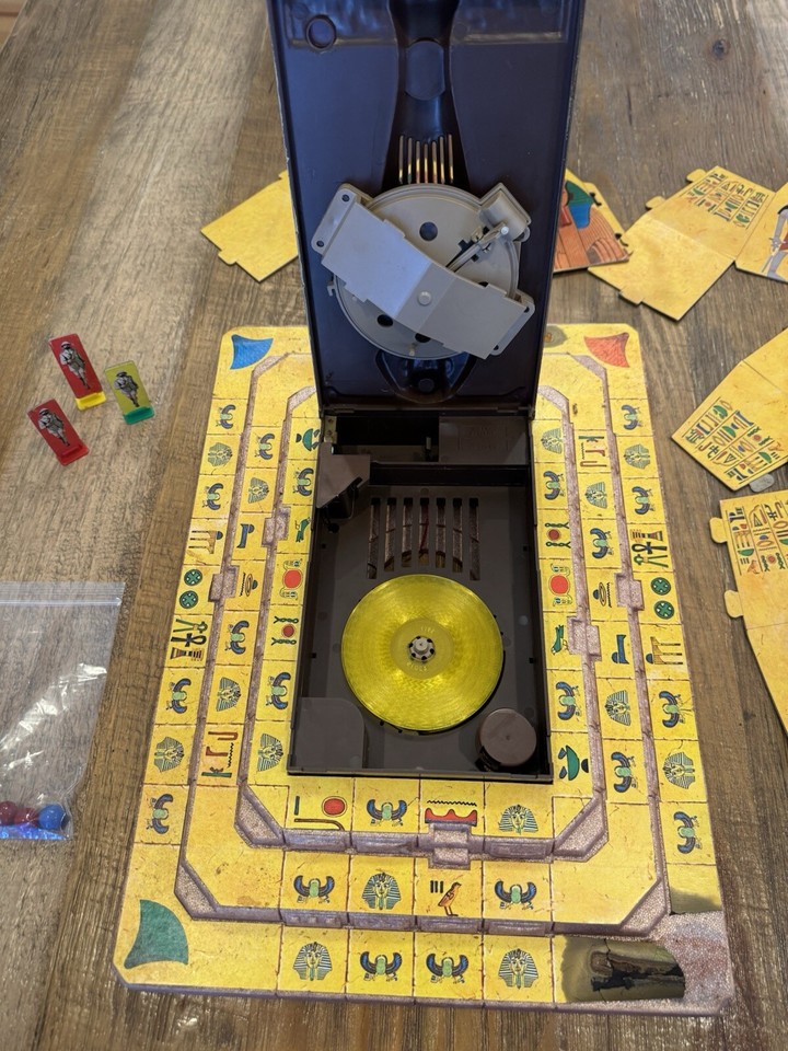 Voice of the Mummy Board Game Rare Some Jewels Untested 1971 Milton ...