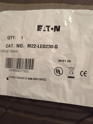 M22-LED230-G. GREEN. LED. EATON/MOELLER | eBay