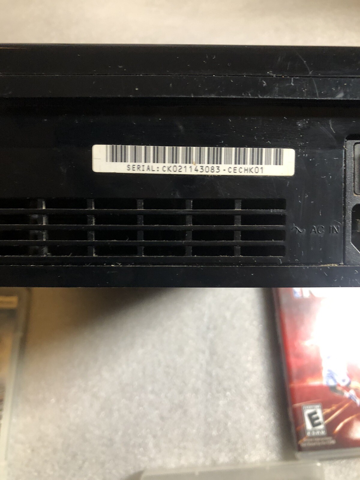 Sony PlayStation 3 PS3 Fat Console CECHK01 & 2 Controllers & Tested & 4 ...