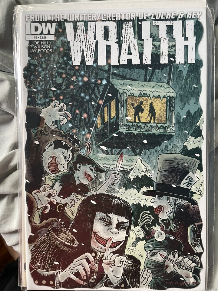 Lot Of 7 WRAITH #1, 3 - 7 (2013 IDW) JOE HILL 1st App CHARLIE MANX | eBay