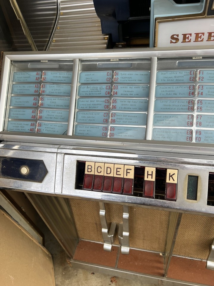 Vintage 1950’s Seeburg HF100R SELECT-O-MATIC Jukebox | eBay