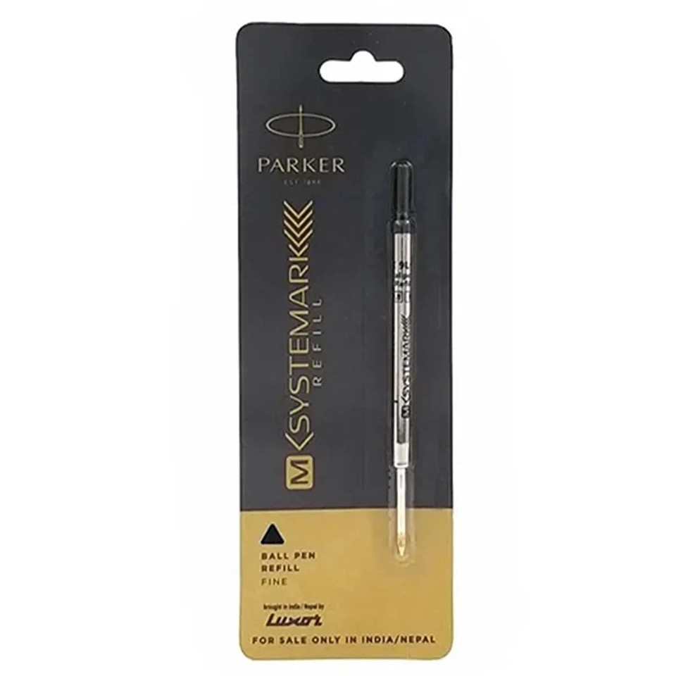Parker M Systemark Ball Pen Refill - Fine (Black) Pack Of 10 | eBay UK