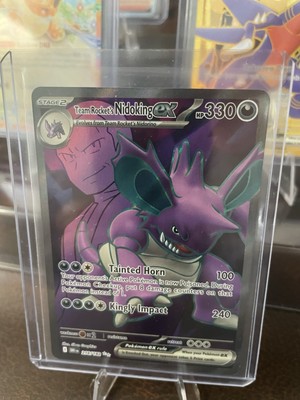 Team Rockets Nidoking Ex 216/182 Full Art Sv10: Destined Rivals | eBay