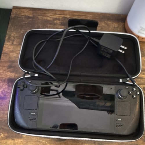 Valve Steam Deck Handheld Gaming Console Black Wi-Fi USB-C w/ Charger ...