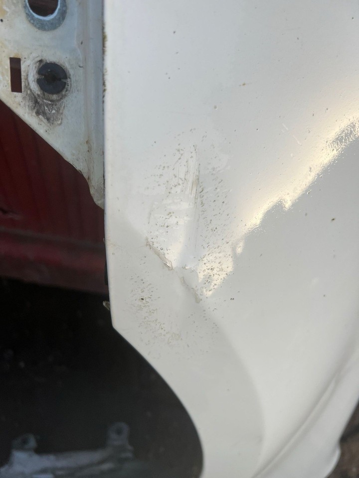 Vw Golf Mk6 2008-2012 WING PASSENGER LEFT NEAR SIDE WHITE PAINT CODE ...