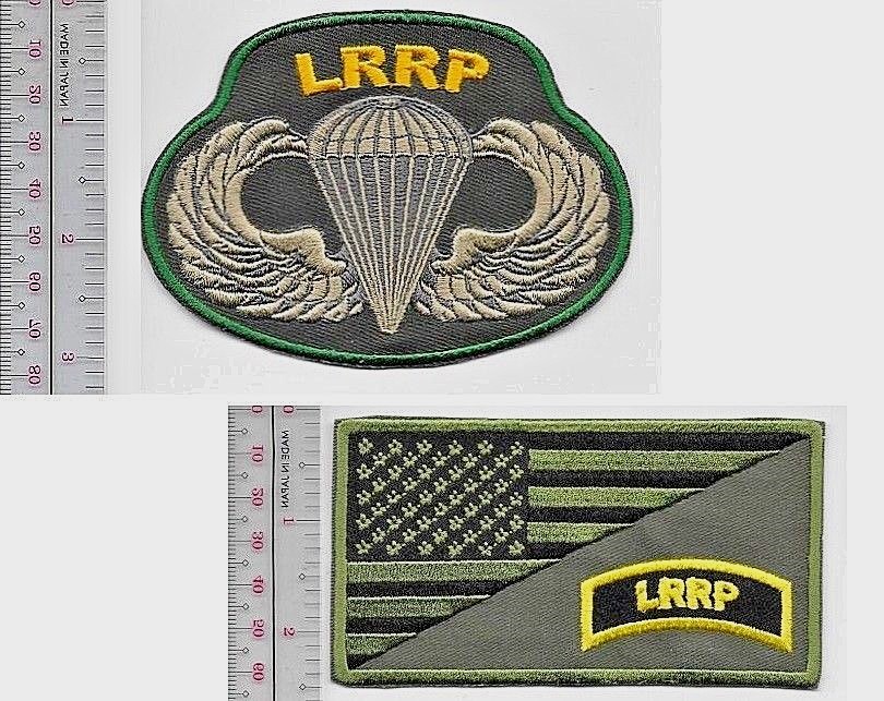 US Army Vietnam LRRP Long-range Reconnaissance Patrol & LRRP Parachuti ...