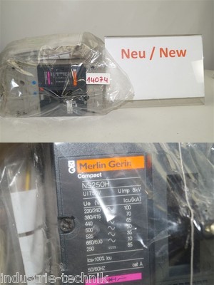 Merlin Gerin COMPACT NS250H leistungsschalter CIRCUIT BREAKER 160A ...