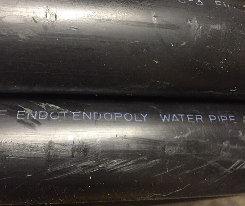 ENDOT Endopoly Polyethylene Plastic Irrigation Water Pipe 1.5" 100psi ...
