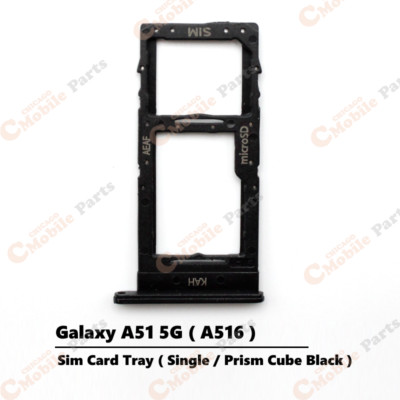 Galaxy A51 5G Single Sim Card Tray Holder ( A516 / Single / Prism Cube ...