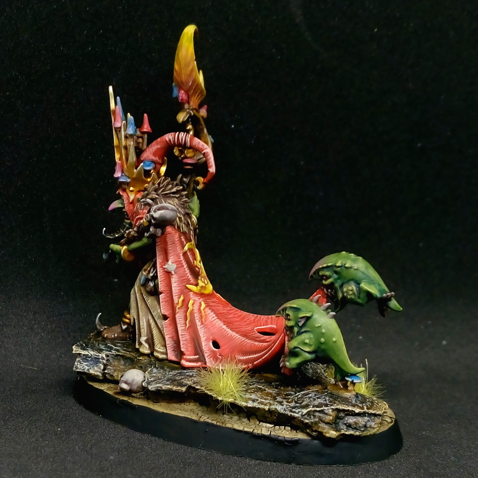 Skragrott the Loonking Gloomspite Gitz painted Warhammer Underworlds ...