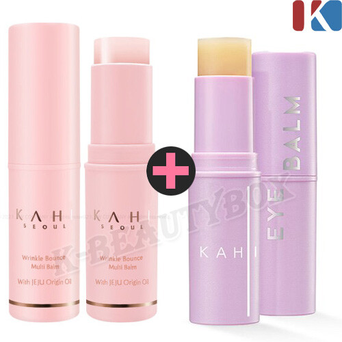 KAHI Wrinkle Bounce Multi Balm 9g + KAHI Eye Balm 9g Set Korean ...