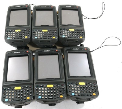 Lot of 6 Motorola Symbol N410 Portable Barcode Scanner - Free Shipping ...