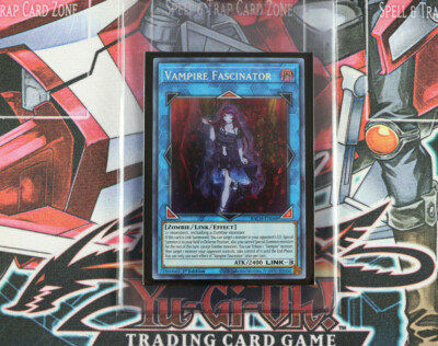 YuGiOh Vampire Fascinator BACH-EN048 1ST Edition Super Rare | eBay