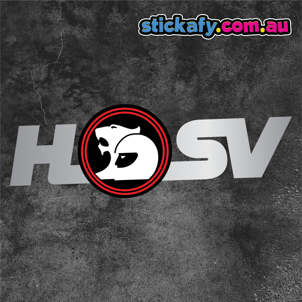 HSV Sticker Funny Laptop Car Window Bumper 4x4 Holden Special Vehicle ...
