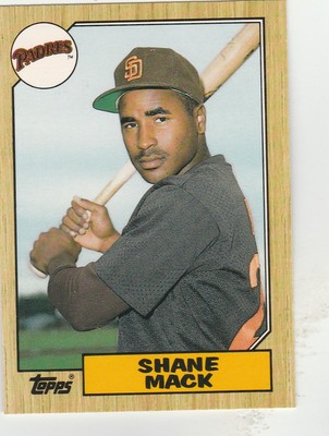 FREE SHIPPING-MINT-1987 (PADRES) Topps Traded #69T Shane Mack | eBay