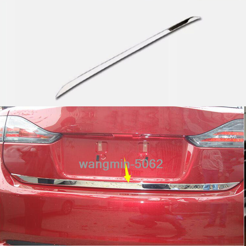 FOR Lexus CT 200h Stainless steel Rear Trunk Lid Gate Edge Cover Trim ...