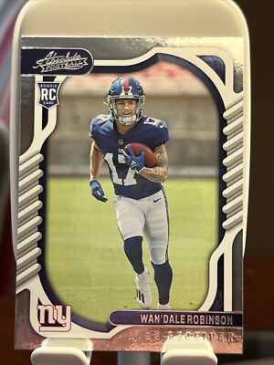 Wandale Robinson 2022 Panini Absolute Rookie #120 RC New York Giants | eBay
