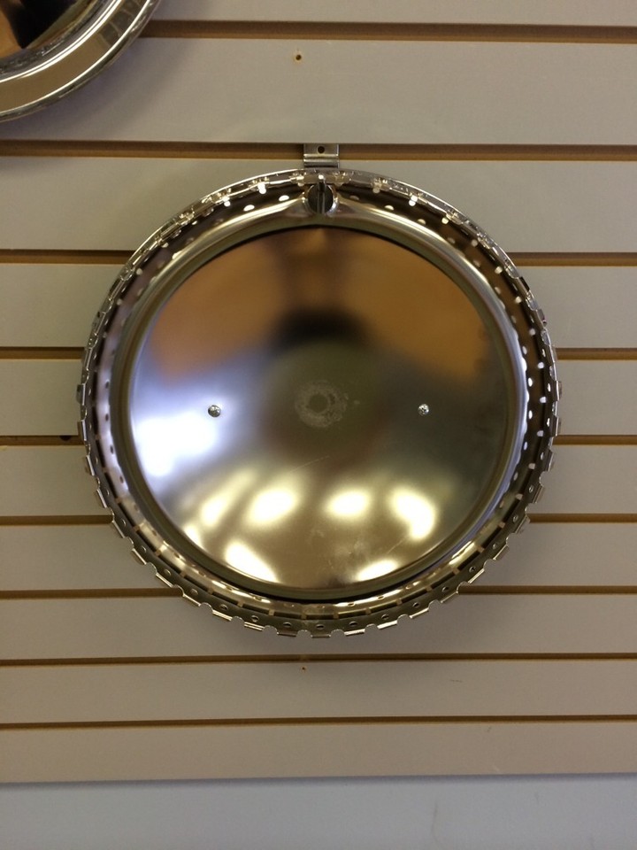 14" HOLLYWOOD FLIPPER MOON 1-Bar Custom Hot Rod Chrome Hubcaps ...